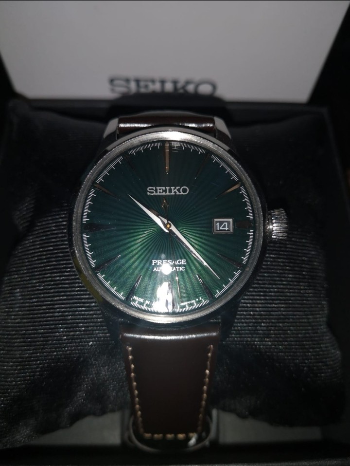 Seiko Presage SRPD37J1, Luxury, Watches on Carousell