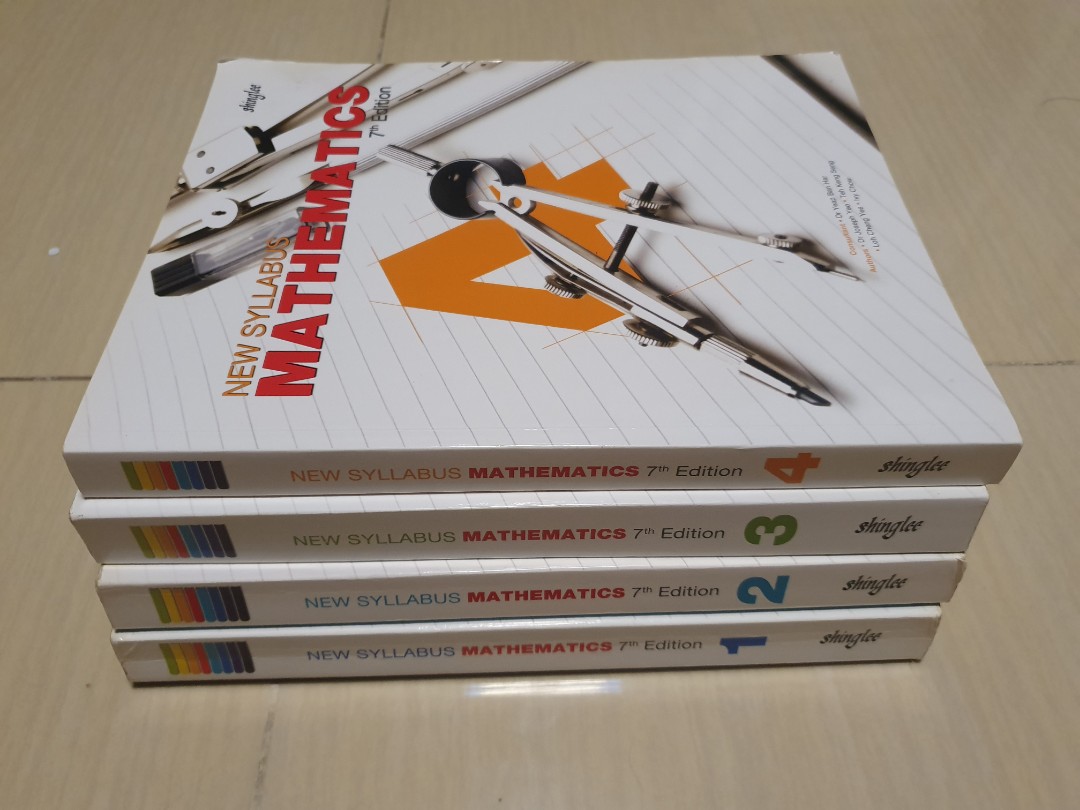 Shinglee Math textbook secondary school, Hobbies & Toys, Books ...