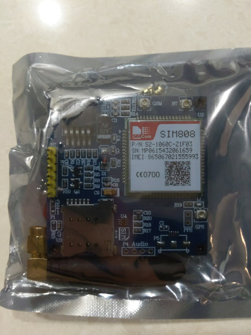 SIM808 GPS chip, Computers & Tech, Parts & Accessories, Computer Parts on Carousell