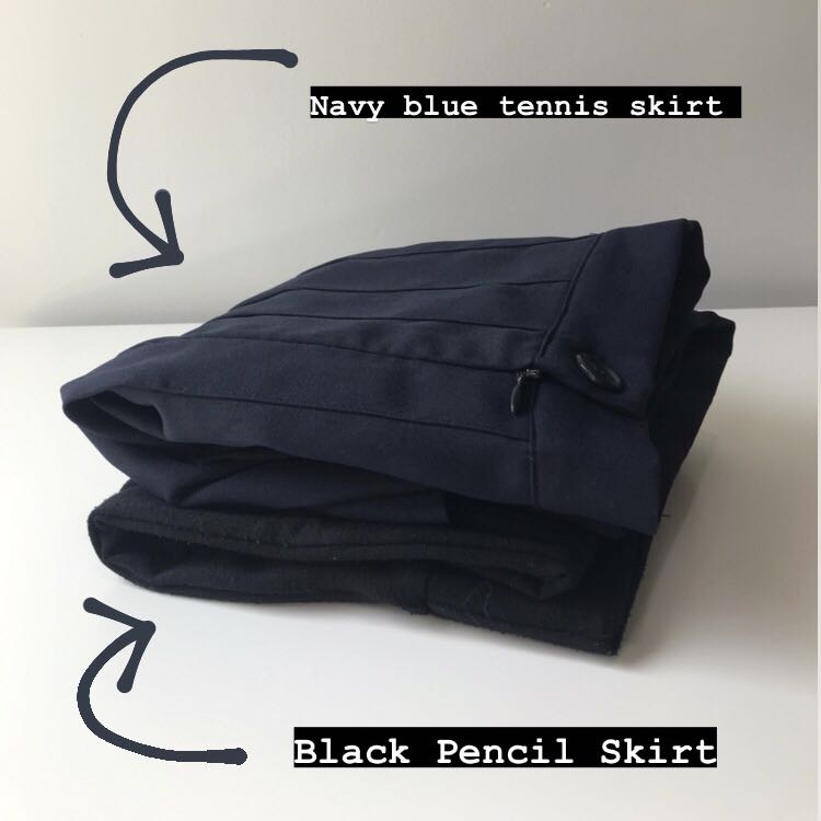 Skirt 2 for RM20, Women's Fashion, Bottoms, Skirts on Carousell