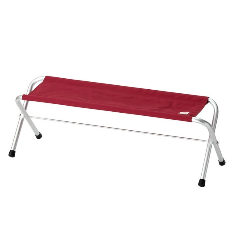 Snow Peak Red Folding Bench, Sports Equipment, Hiking & Camping on ...