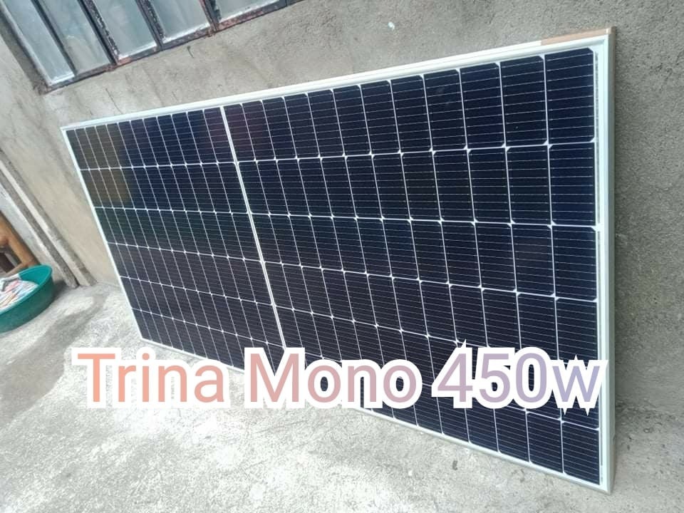 SOLAR PANEL, TRINA MONO 450w, Furniture & Home Living, Home Improvement ...