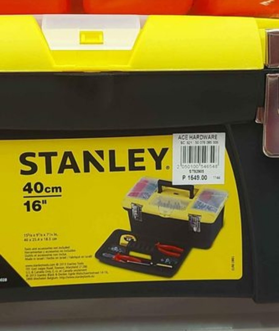 Stanley 16" Toolbox (from Ace Hardware), Commercial & Industrial ...