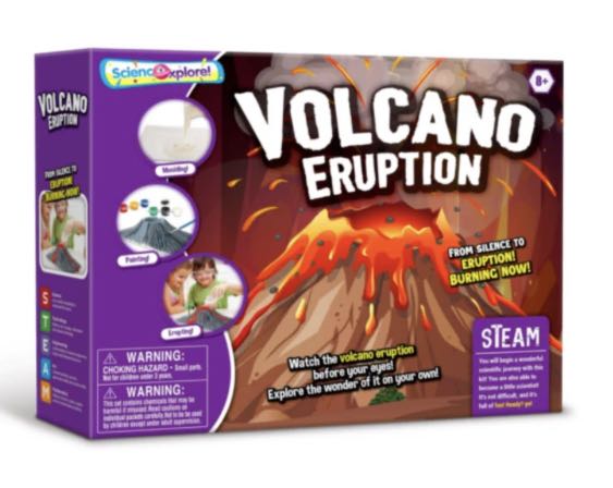 STEM - Volcano Eruption, Hobbies & Toys, Toys & Games on Carousell