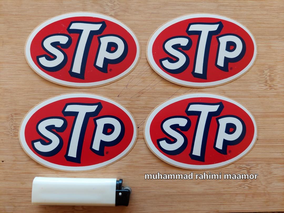 Sticker STP telur original, Auto Accessories on Carousell