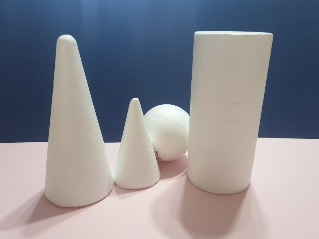 Styrofoam blocks (assorted 3D shapes), Hobbies & Toys, Stationery ...