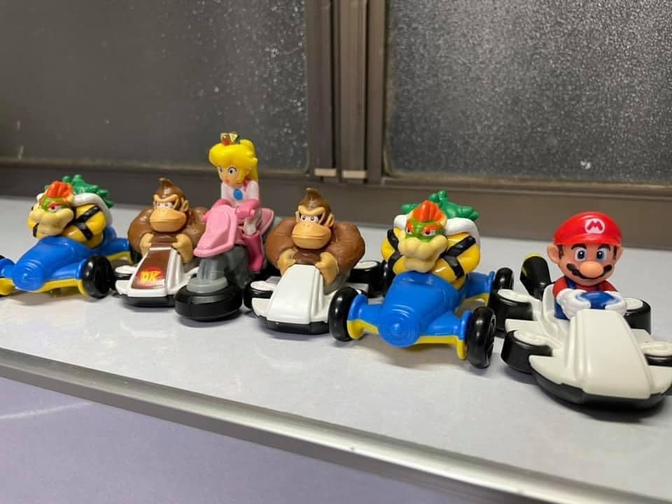 Super Mario And Friends From Mario Kart Mcdo Happy Meal Hobbies And Toys Toys And Games On Carousell
