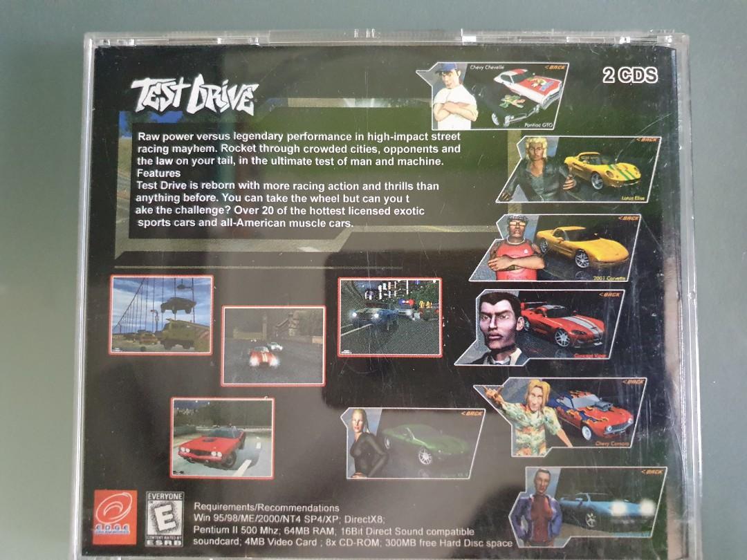 Test Drive computer game CD, Hobbies & Toys, Music & Media, CDs & DVDs ...