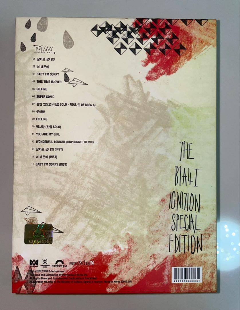 The B1A4 Ignition Special Album, Hobbies & Toys, Memorabilia ...