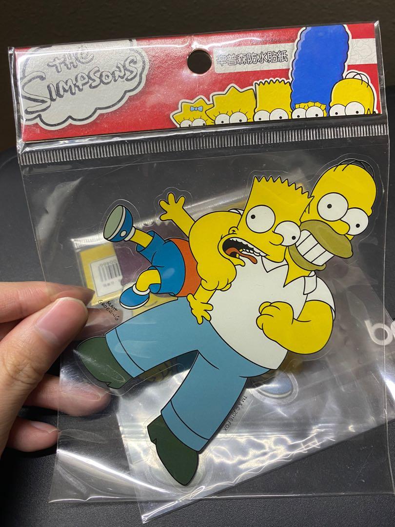The Simpsons Bootleg Taiwanese stickers, Hobbies & Toys, Memorabilia ...