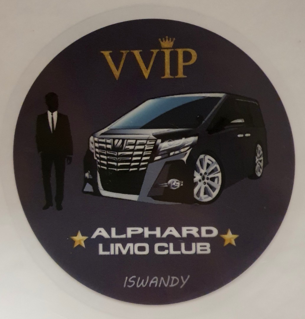 Toyota Alphard Limo Club Customised Car Decal, Hobbies & Toys ...