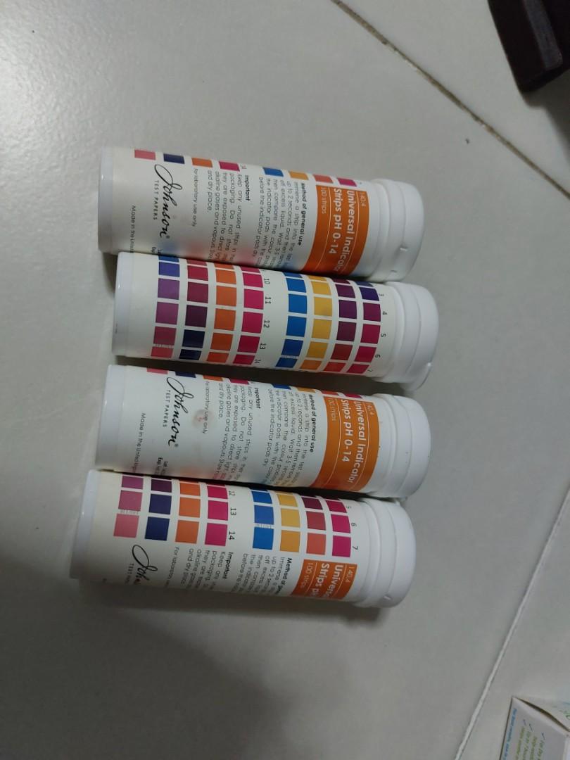 Universal indicator strips, Health & Nutrition, Medical Supplies ...