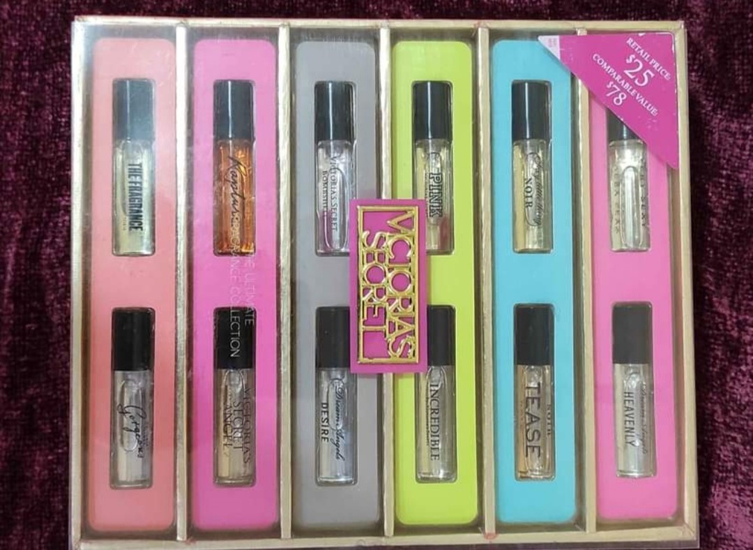 Victorias secret travel set perfume's, Beauty & Personal Care, Bath ...