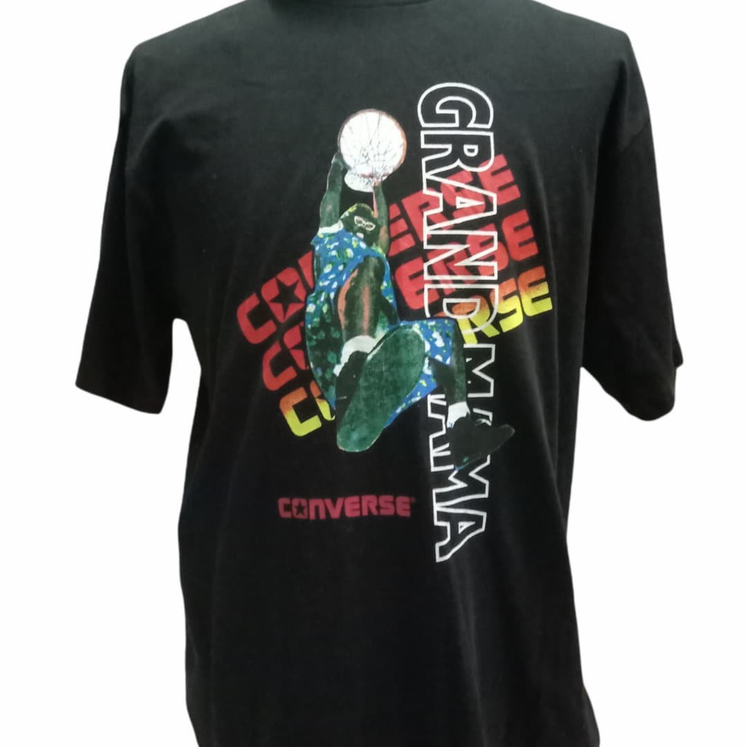 Vintage 90's Converse - Larry Johnson Grand Mama, Men's Fashion, Tops ...