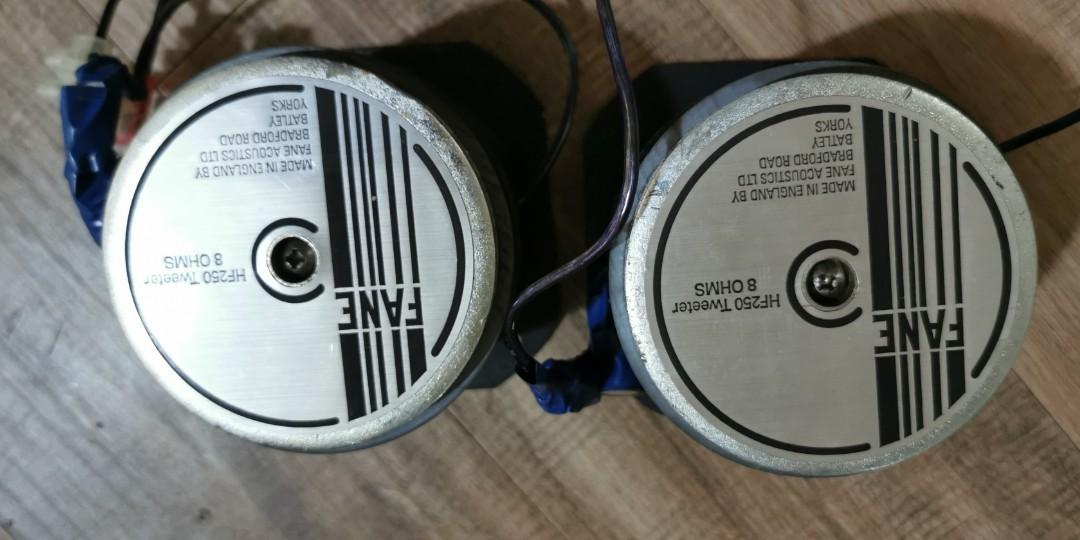 Vintage bullet horn tweeter Fane made in UK, Audio, Soundbars, Speakers ...