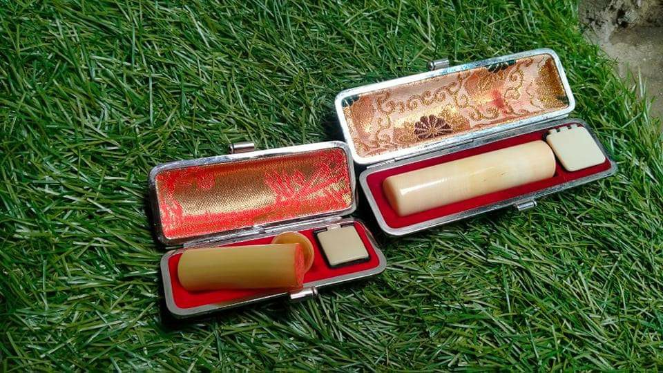 Vintage ivory stamp, Hobbies & Toys, Memorabilia & Collectibles ...