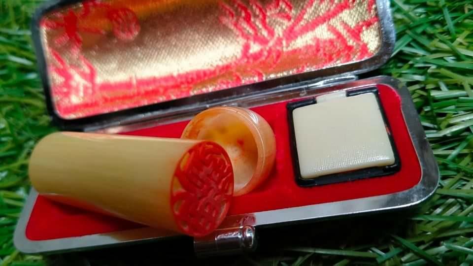 Vintage ivory stamp, Hobbies & Toys, Memorabilia & Collectibles ...