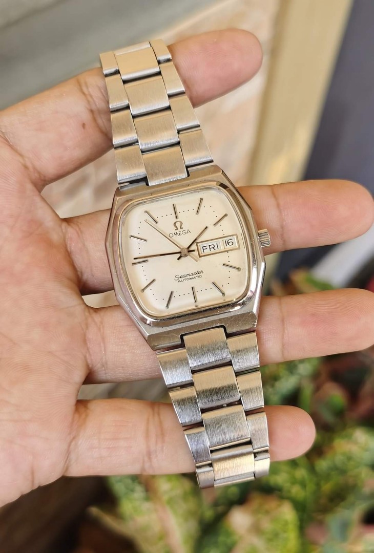 Vintage Omega Seamaster "Gerald Genta", Luxury, Watches on Carousell