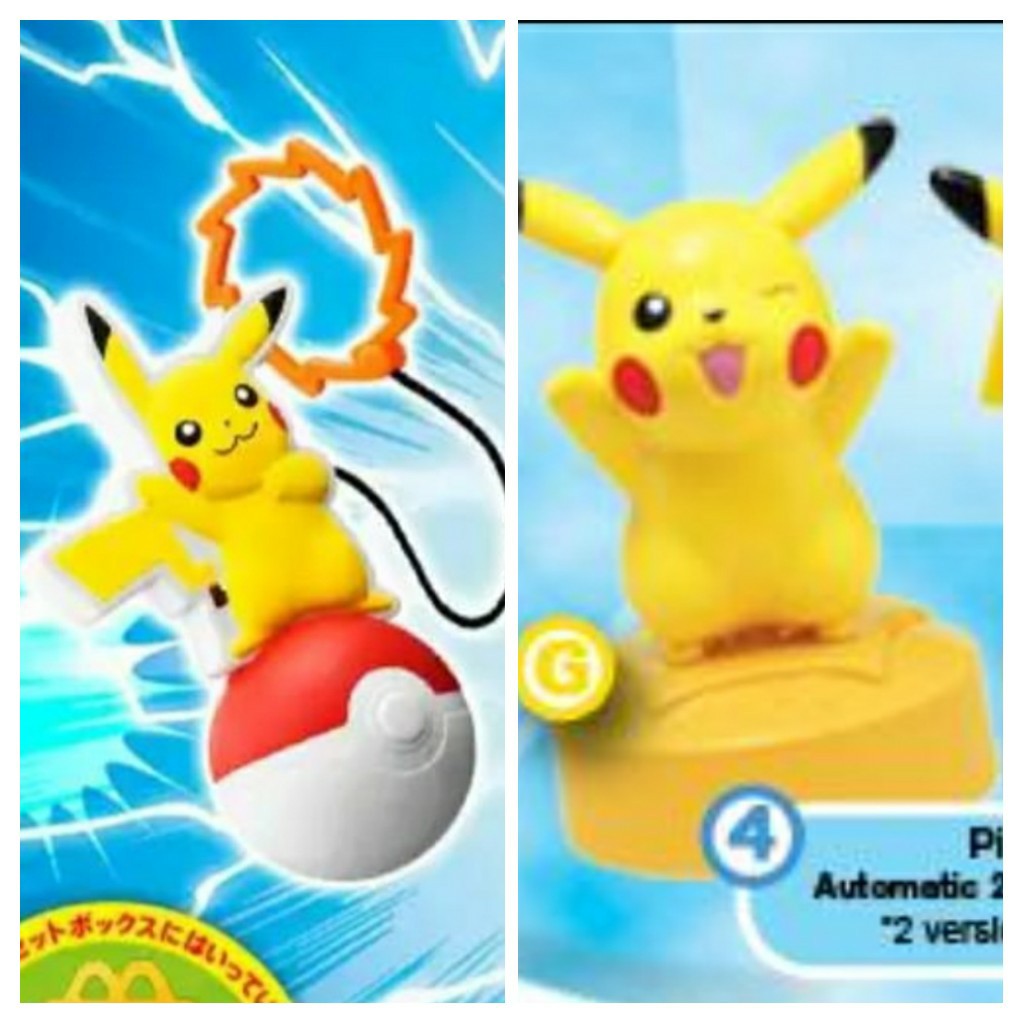 Vintage Pikachu Pokémon McDonald's Happy Meal Toys, Hobbies & Toys ...