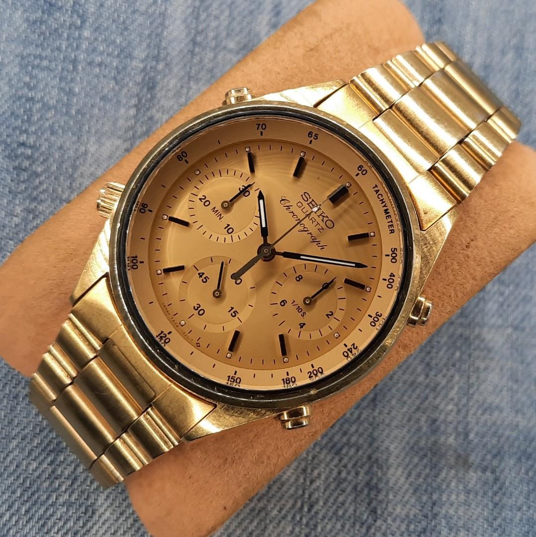 Vintage Seiko 7A28-7029 Chronograph Quartz Men's Watch, Men's Fashion, Watches & Accessories ...