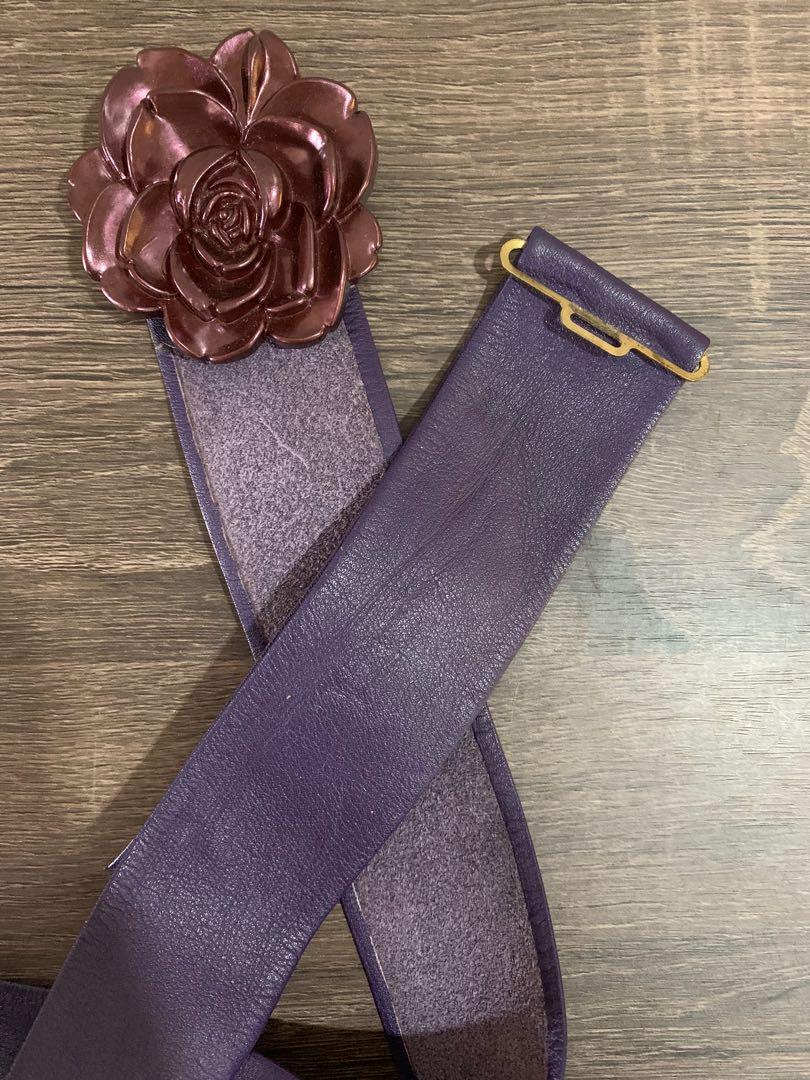 Vintage violet belt, Women's Fashion, Watches & Accessories, Belts on ...