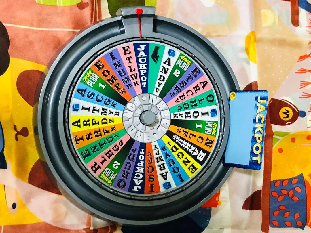 Wheel of Fortune Bingo, Hobbies & Toys, Toys & Games on Carousell
