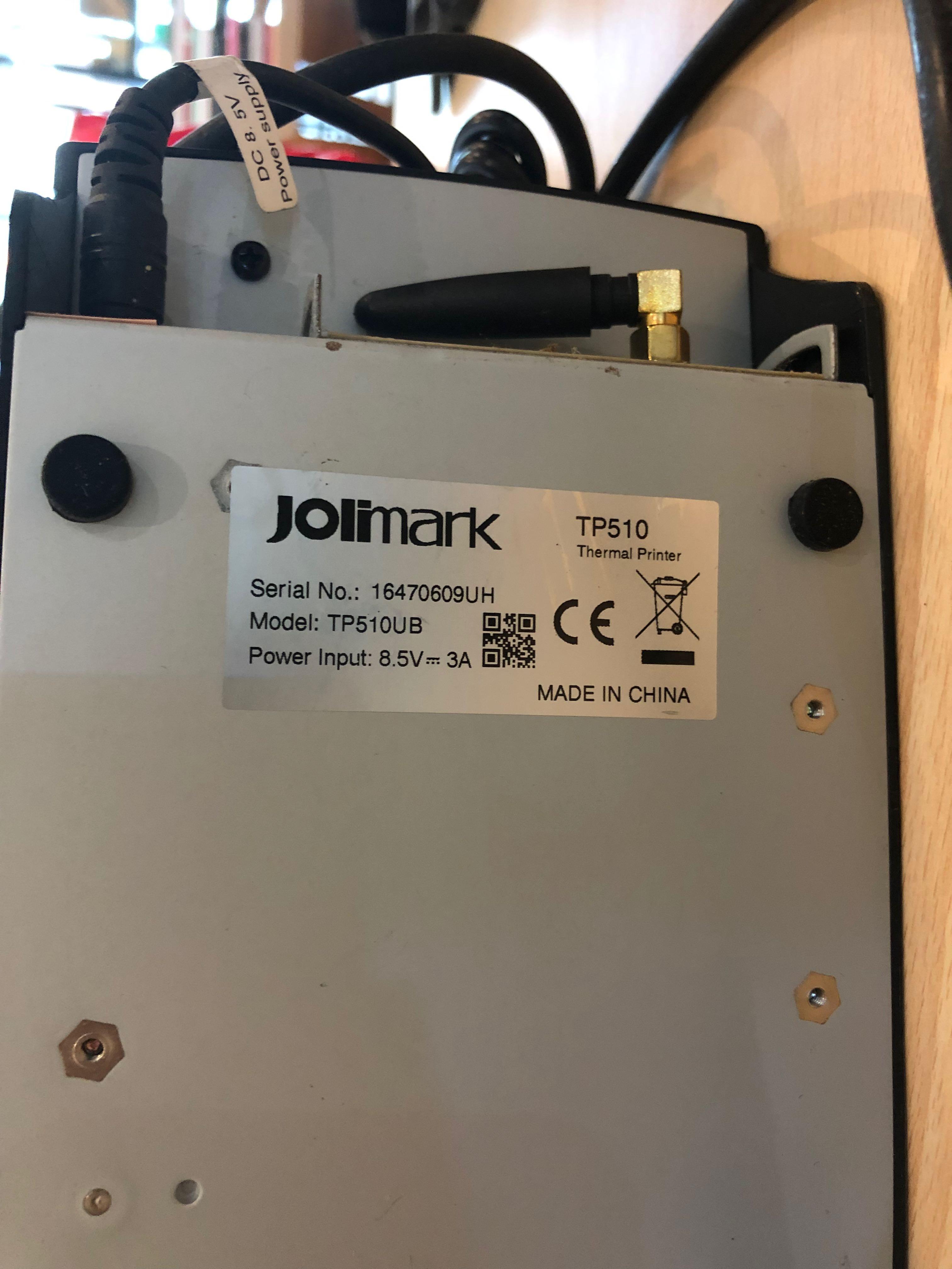 WTS Jolimark Bluetooth Receipt thermal Printer TP510, Computers & Tech, Printers, Scanners ...