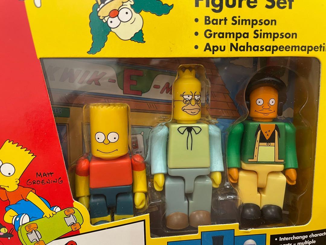 2002年 Playmates Blocko The Simpsons 辛普森家庭辛普森全新盒裝 絕版玩具, 書籍、休閒與玩具, 玩具、公仔 ...