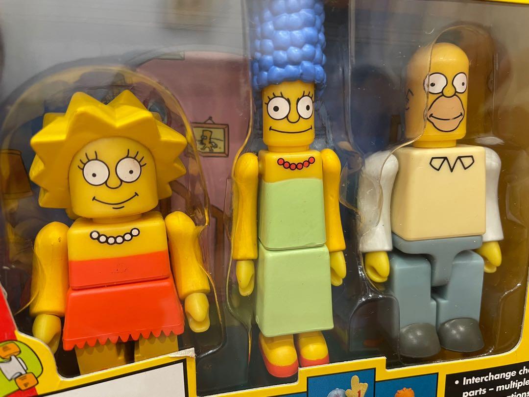 2002年 Playmates Blocko The Simpsons 辛普森家庭辛普森全新盒裝 絕版玩具, 書籍、休閒與玩具, 玩具、公仔 ...