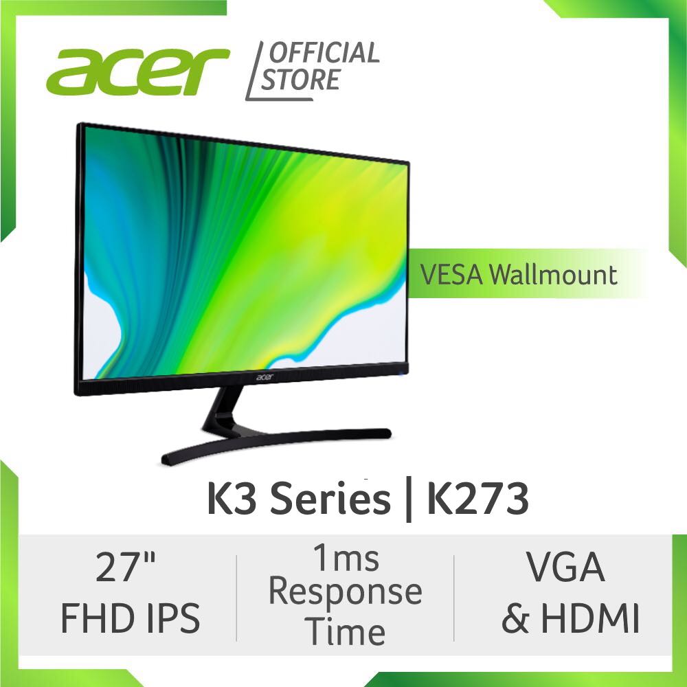 New 27inch Acer K3 monitor, Computers & Tech, Parts & Accessories ...