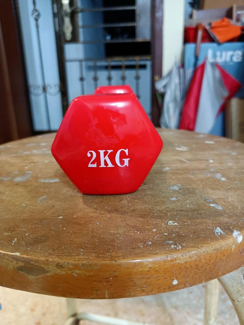 2Kg Dumbbell, Sports Equipment, Exercise & Fitness, Weights & Dumbbells ...