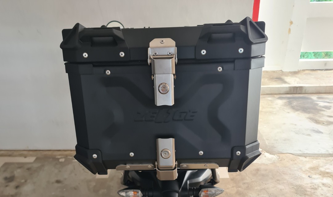 45L Zedge Aluminium box, Motorcycles, Motorcycle Accessories on Carousell