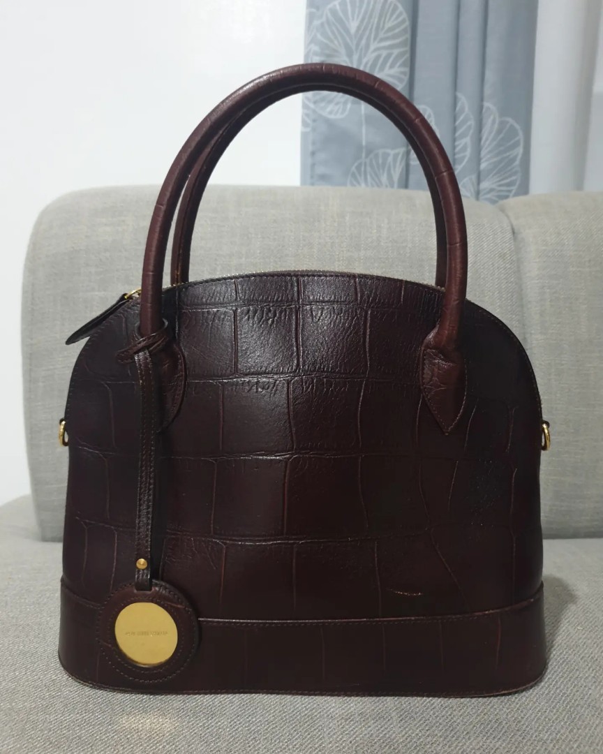 49AV Junko Shimada Brown Vintage leather bag., Women's Fashion, Bags ...