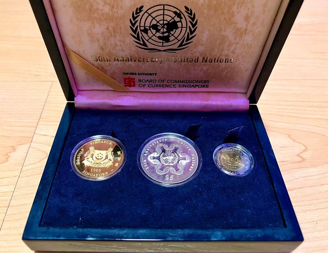 50th Anniversary United Nations Coin Set, Hobbies & Toys, Memorabilia ...