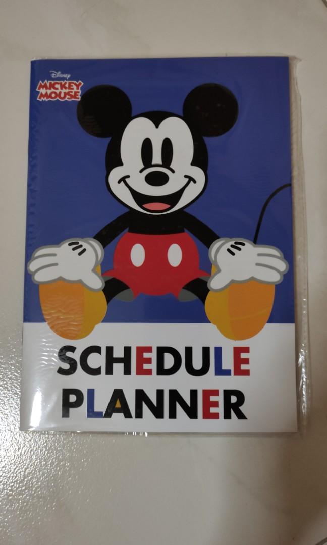 ⭐ BNIP Mickey Mouse Schedule Planner, Hobbies & Toys, Stationery ...
