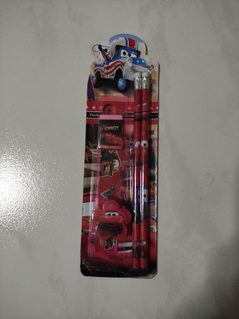 ⭐ BN Disney Cars Stationery Set A, Hobbies & Toys, Stationery & Craft ...
