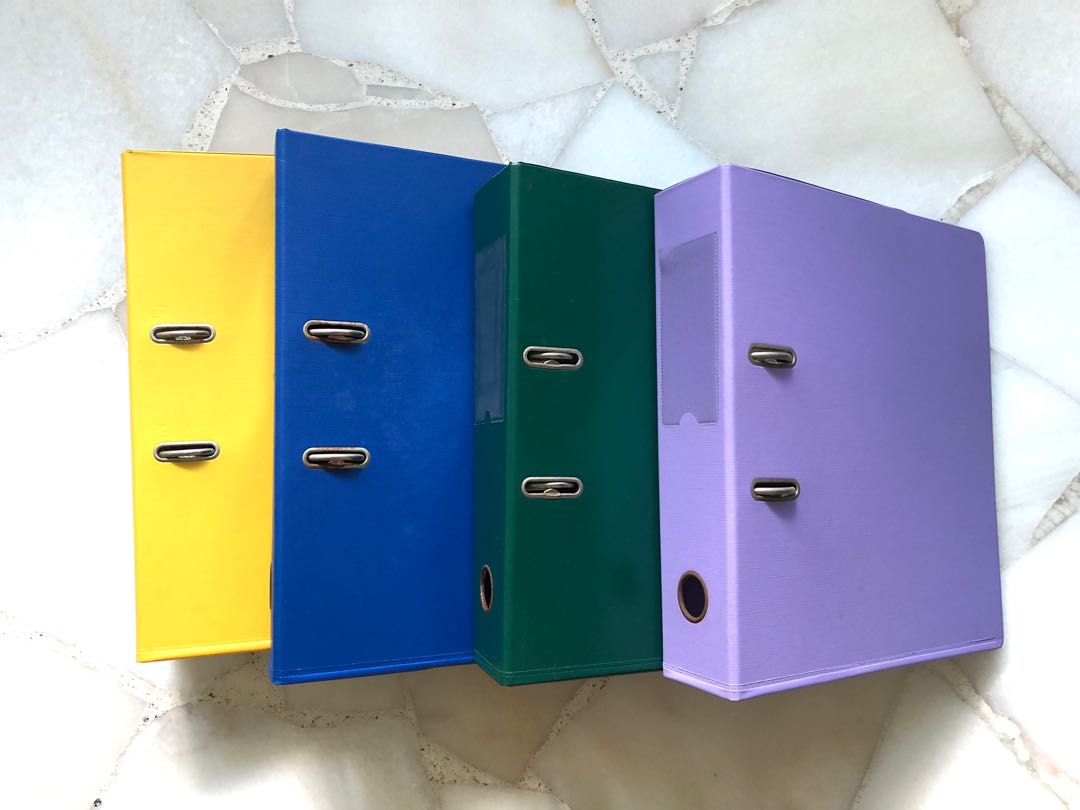 A4 Ring File, Hobbies & Toys, Stationery & Craft, Stationery & School ...
