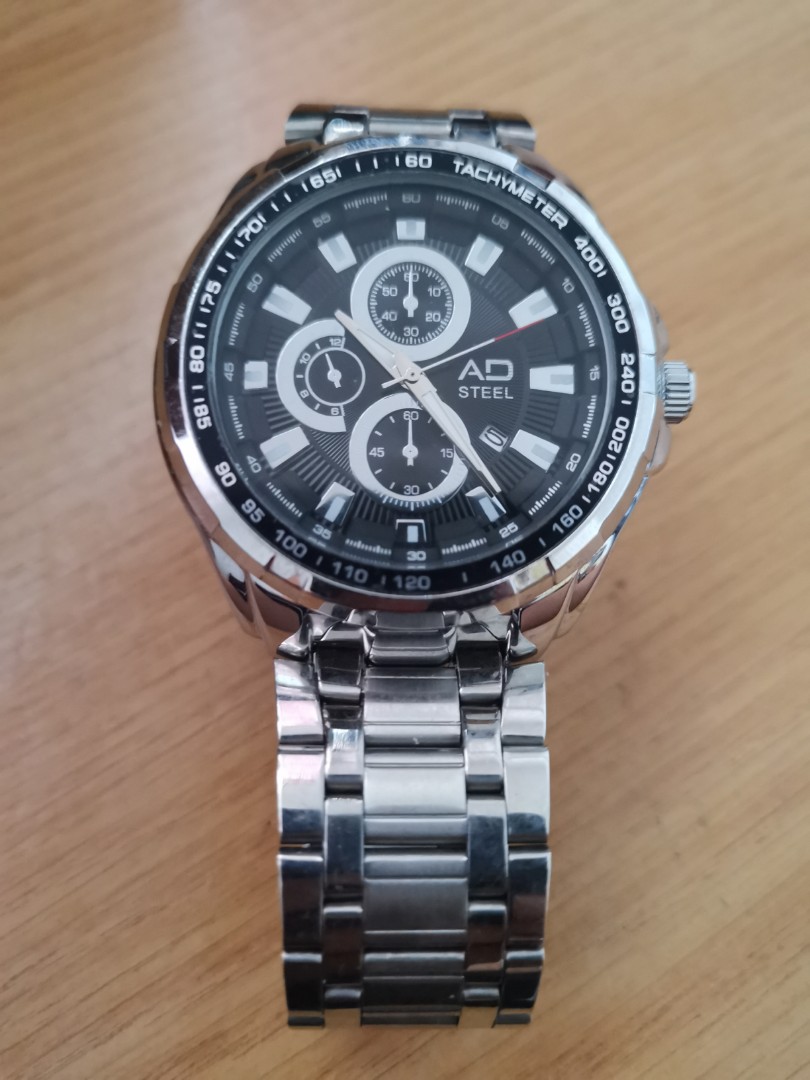AD steel, Luxury, Watches on Carousell