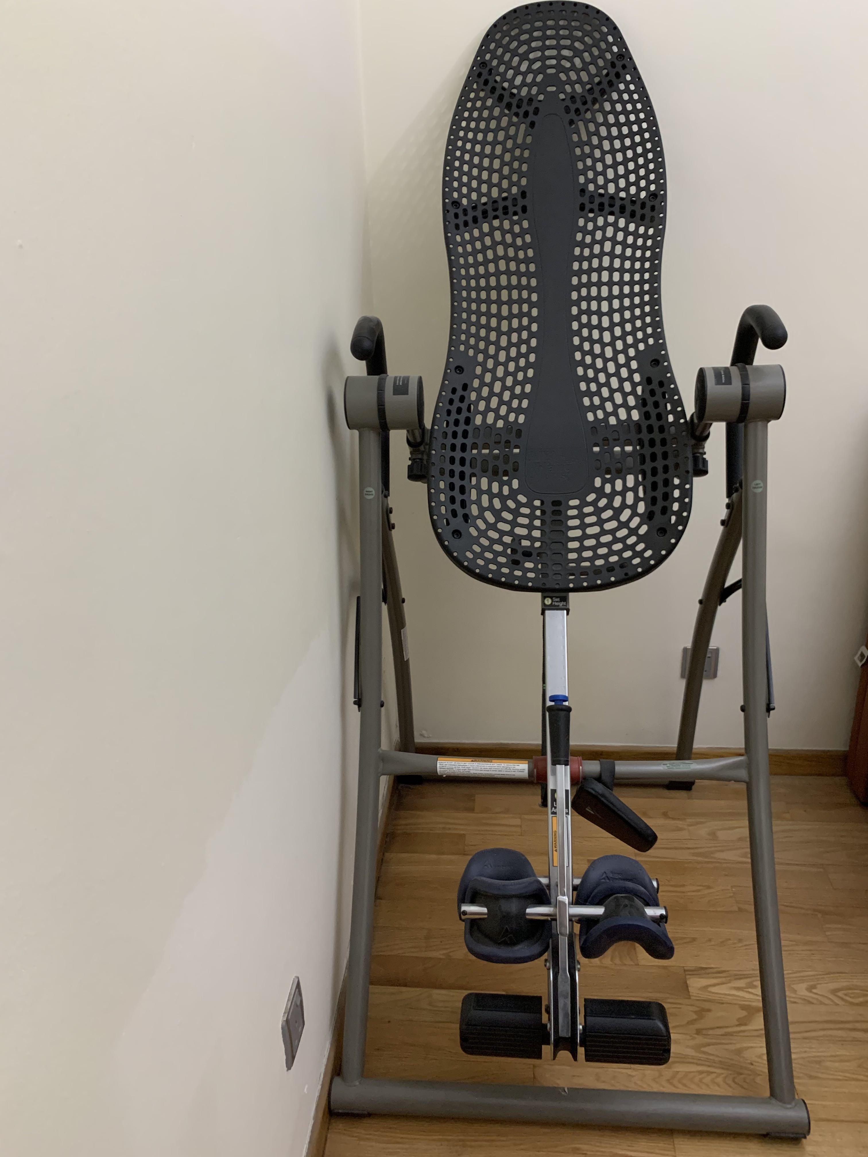 AIBI Teeter Hang Ups Inversion Table Contour L5, Sports Equipment ...