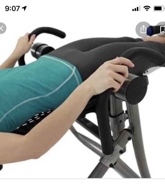 AIBI Teeter Hang Ups Inversion Table Contour L5, Sports Equipment ...