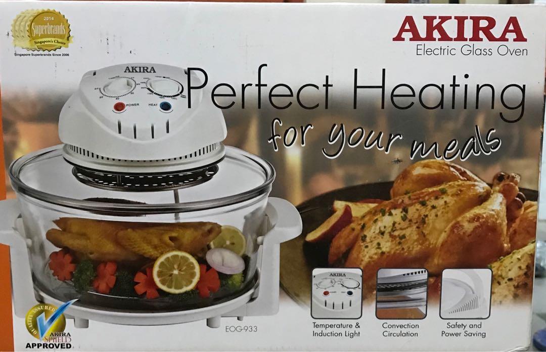 Akira electric glass oven, Furniture & Home Living, Kitchenware ...