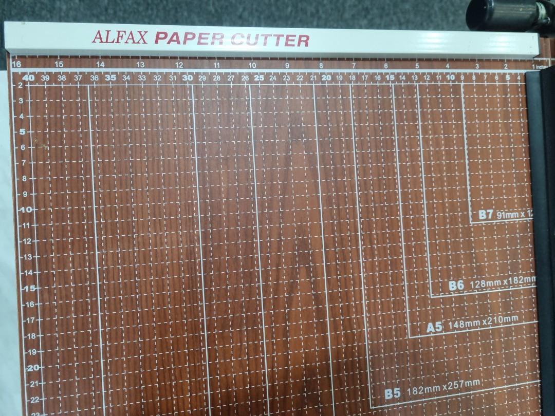 ALFAX Paper Cutter, Hobbies & Toys, Stationery & Craft, Craft Supplies ...