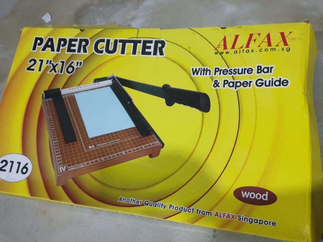 ALFAX Paper Cutter, Hobbies & Toys, Stationery & Craft, Craft Supplies ...
