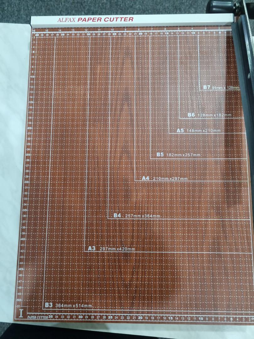 ALFAX Paper Cutter, Hobbies & Toys, Stationery & Craft, Craft Supplies ...