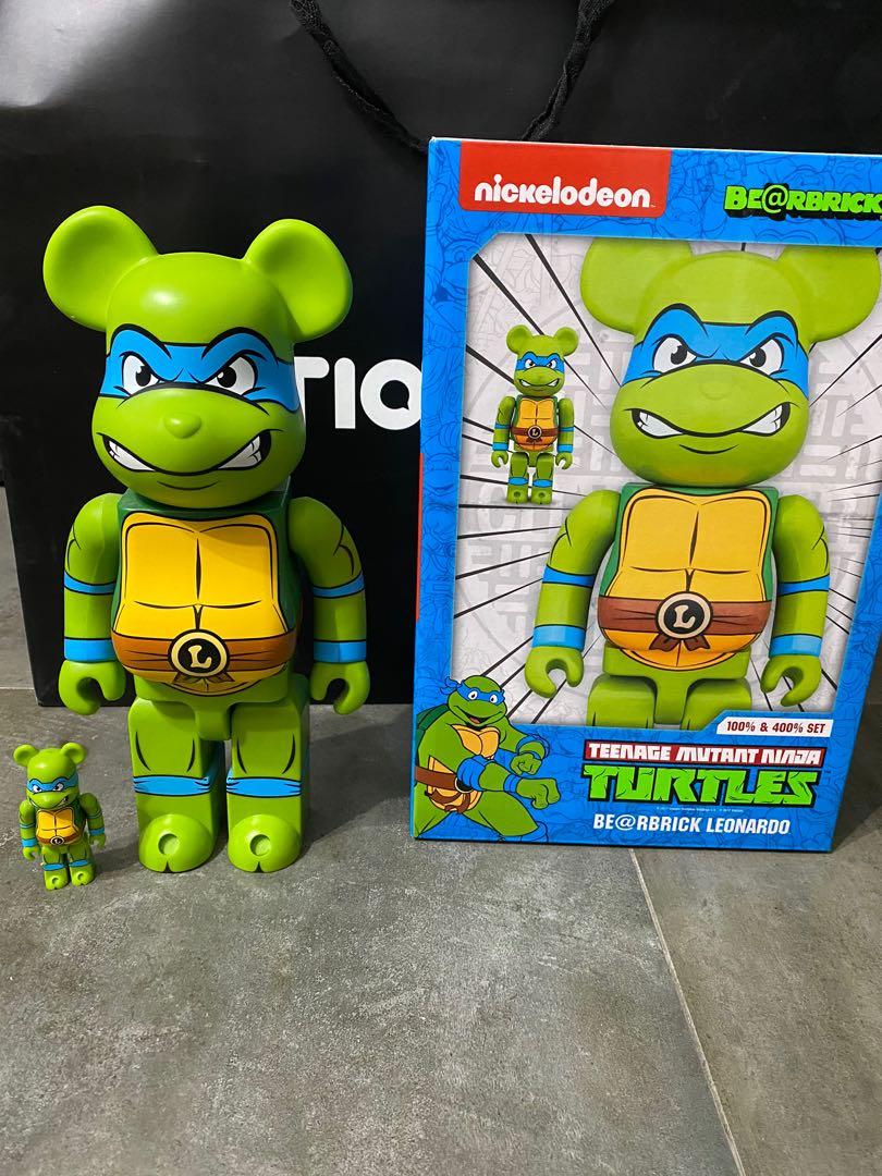 Bearbrick Ninja turtle 400% + 100%, Hobbies & Toys, Toys & Games on ...