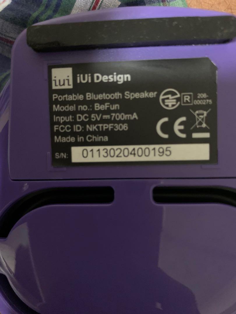 Bluetooth speaker iui design, Audio, Soundbars, Speakers & Amplifiers on Carousell