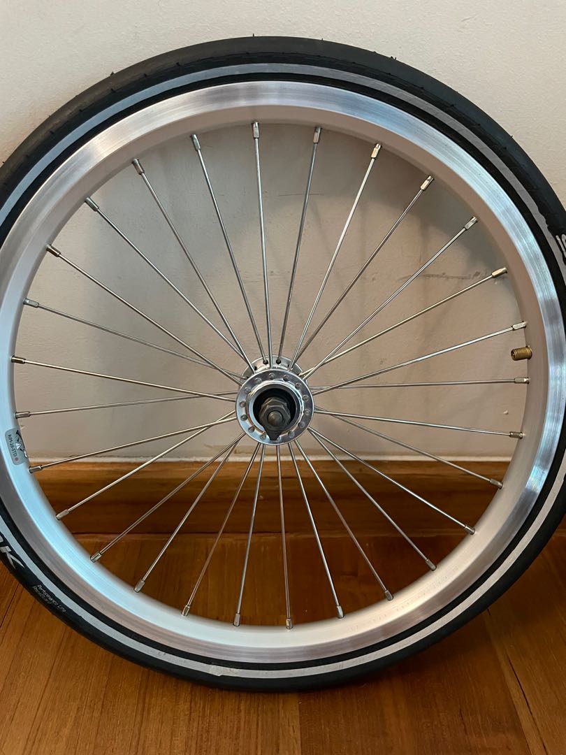 Brompton front wheel, Sports Equipment, Bicycles & Parts, Parts ...