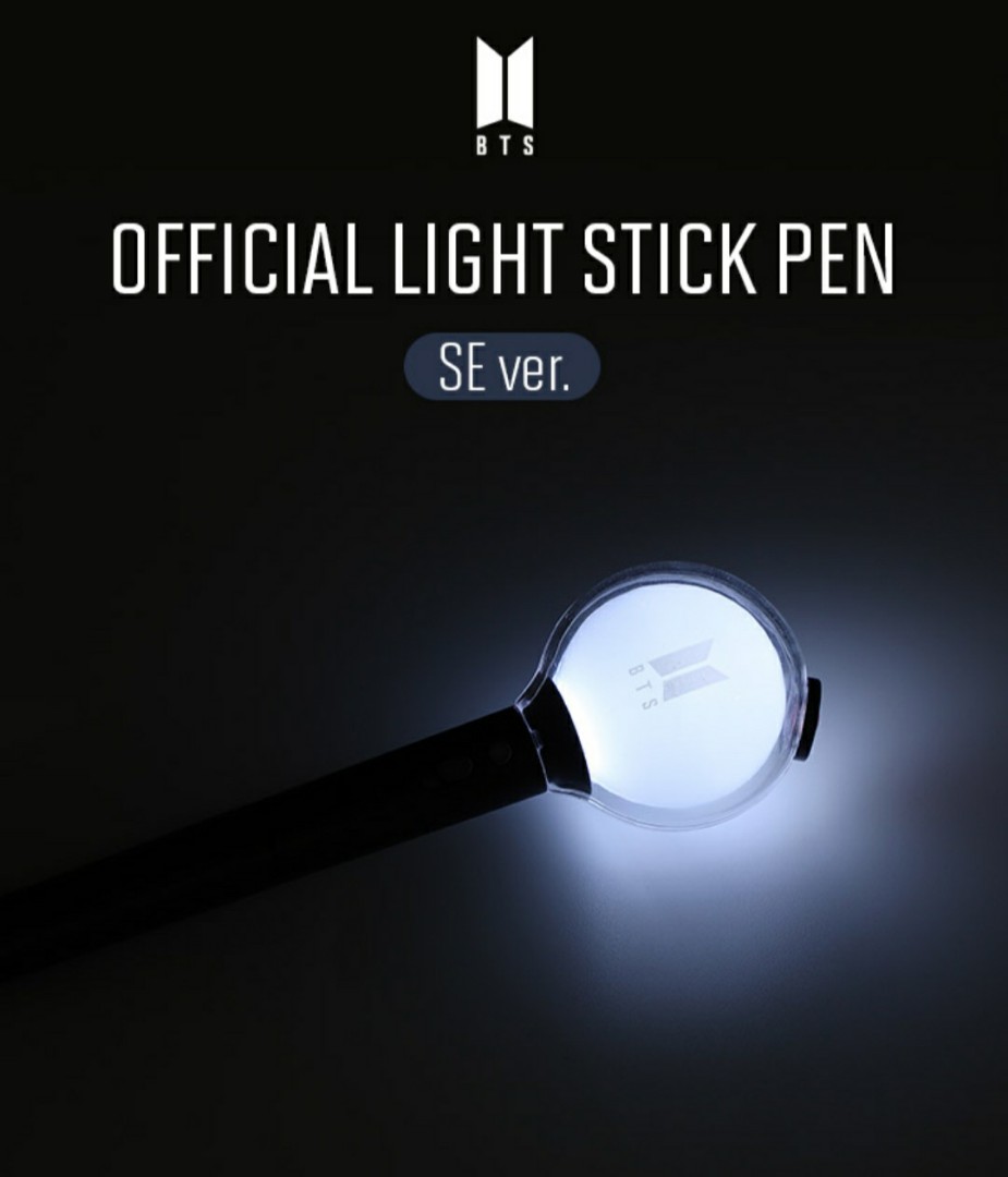 BTS OFFICIAL LIGHTSTICK PEN SE VERSION, Hobbies & Toys, Memorabilia ...