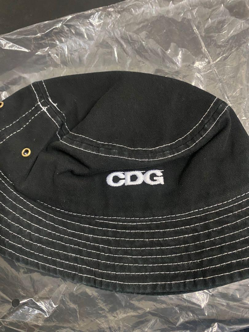 CDG Cap漁夫帽bucket hat COMME des GARÇONS黑色全新mirror jer柳應廷同款 , 女裝, 手錶及配件 ...