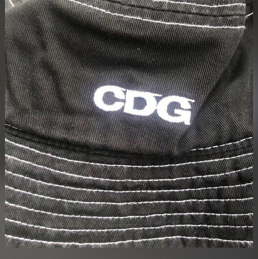 CDG Cap漁夫帽bucket hat COMME des GARÇONS黑色全新mirror jer柳應廷同款 , 女裝, 手錶及配件 ...